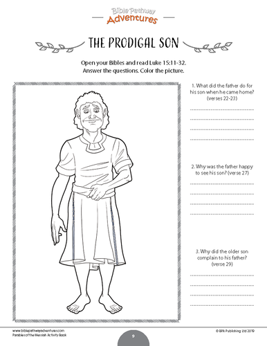 Bible Parable: The Prodigal Son | Teaching Resources