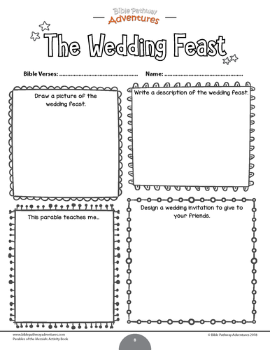 Bible Parable: The Wedding Feast | Teaching Resources