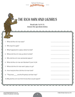 Bible Parable: The Rich Man and Lazarus | Teaching Resources