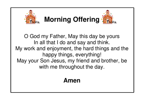 Take Time To Pray - 7 Prayers | Teaching Resources