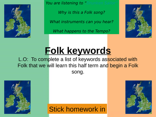 Folk Music SoW | Teaching Resources