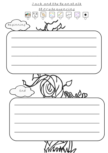 Jack & The Beanstalk writing | Teaching Resources