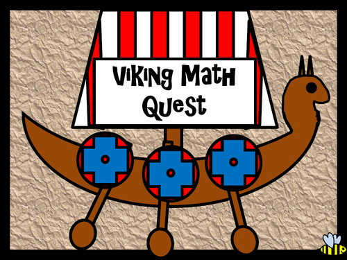 Vikings Math Quest (with runes) | Teaching Resources