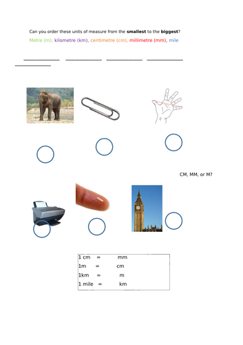 capacity, weight, length measure worksheets | Teaching Resources