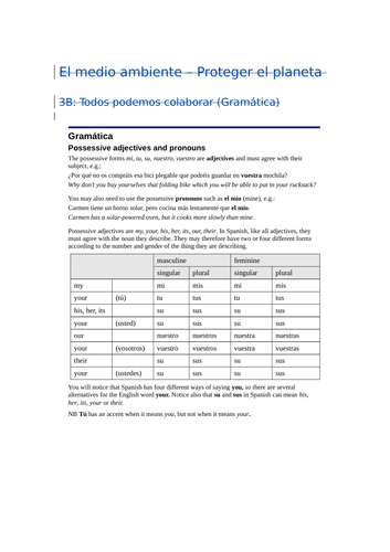 Spanish grammar worksheets (1/2) - bundle of 24 | Teaching Resources