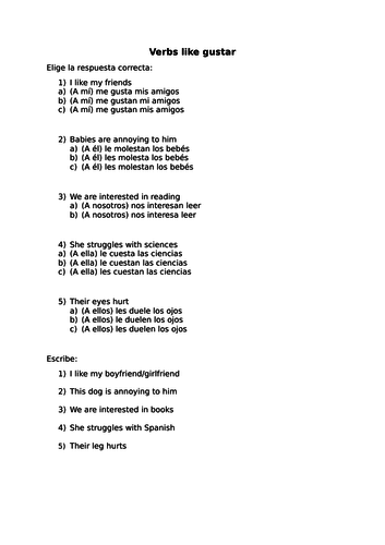 Spanish grammar worksheets (1/2) - bundle of 24 | Teaching Resources