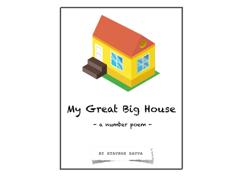 My Great Big House (Number Picture Book ) | Teaching Resources