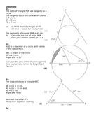 Sine rule , cosine rule including exact trig values for non-calculator ...