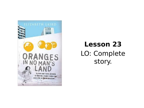 Year 5/6 English - Oranges in No Man's Land Unit | Teaching Resources