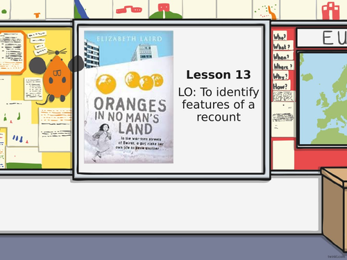 Year 5/6 English - Oranges in No Man's Land Unit | Teaching Resources