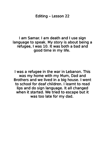 Year 5/6 English - Oranges in No Man's Land Unit | Teaching Resources