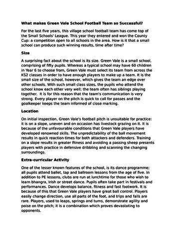 Year 5/6 English - Instructions & Explanations | Teaching Resources