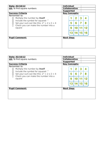 45 Maths Success Criteria for KS2 - Includes All The Major Concepts ...
