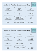 Increasingly Difficult Questions - Angles in Parallel Lines | Teaching ...