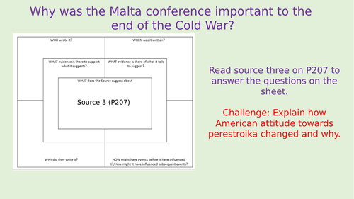 AQA Cold War Year 13 Ending of the Cold War (8 lessons, resources and ...