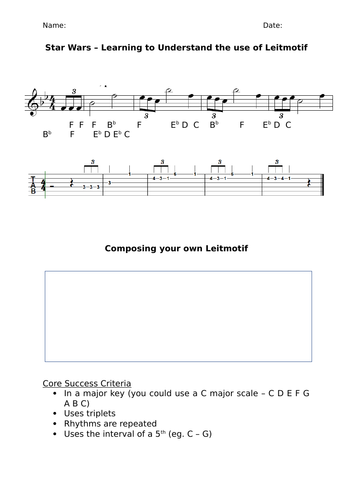 GCSE Edexcel 9-1 - Star Wars - Unit of Work | Teaching Resources