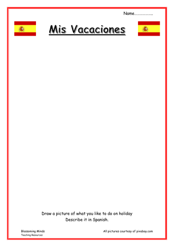 Spanish Lesson and Resources - Holiday Activities | Teaching Resources