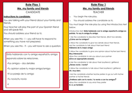 Role plays - Independent Resources | Teaching Resources