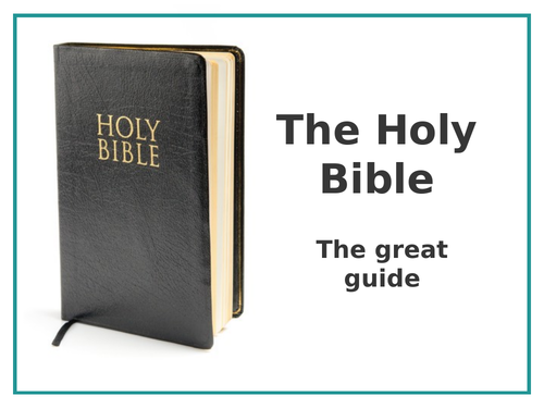 The Bible - PowerPoint | Teaching Resources
