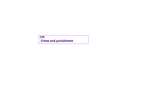 Knowledge Organiser/Revision - Crime & Punishment - CPE/Citizenship ...