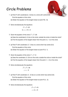 GCSE Revision: Circle problems | Teaching Resources