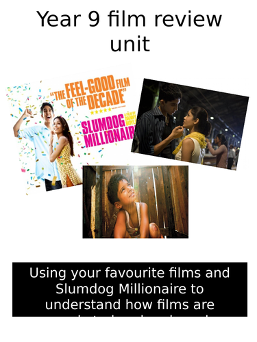 Slumdog Millionaire film review unit | Teaching Resources