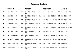 Expanding three binomials | Teaching Resources
