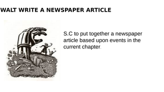 The Iron Man - Newspaper report | Teaching Resources