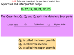 Interquartile Range | Teaching Resources