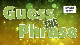 Guess the Phrase Quiz - Networks | Teaching Resources