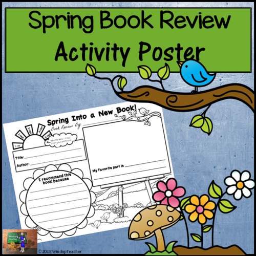 Book Review Poster BUNDLE *Print and Go!* | Teaching Resources