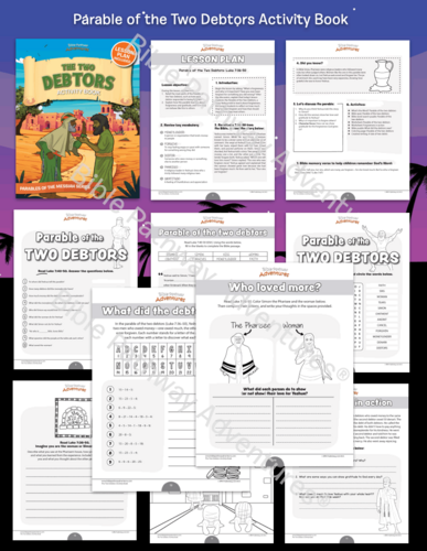 Bible Parable: The Two Debtors | Teaching Resources
