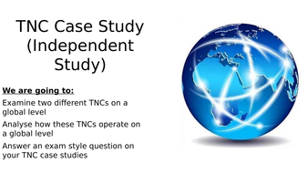 Transnational Companies (TNCs) Lesson and Individual Research Task ...