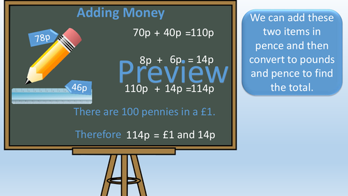 Money Year 3 - Add, Subtract Money and Calculate Change | Teaching ...