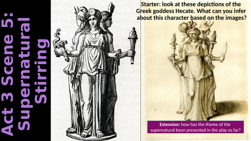 Act 3 Scene 5 Macbeth GCSE English Literature 9-1 | Teaching Resources