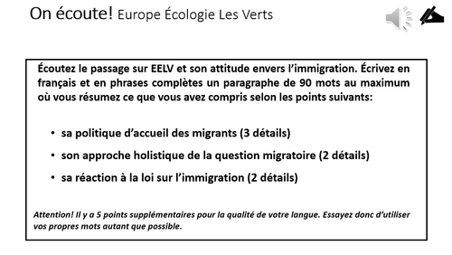 La politique et l'immigration- L'immigration et les partis politiques ...
