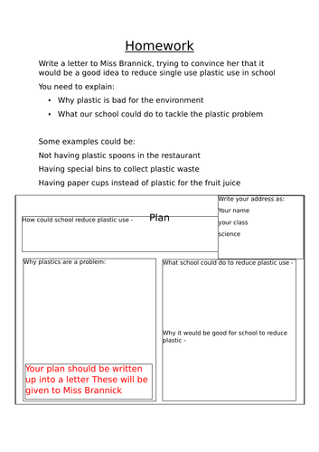 British science week KS3 2 lessons Plastics The problem with plastics ...