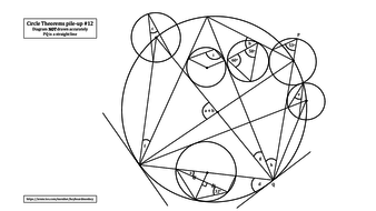 Circle Theorems Revision Exercise #12 | Teaching Resources
