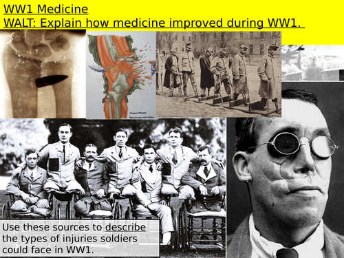 Trench Medicine WW1 | Teaching Resources