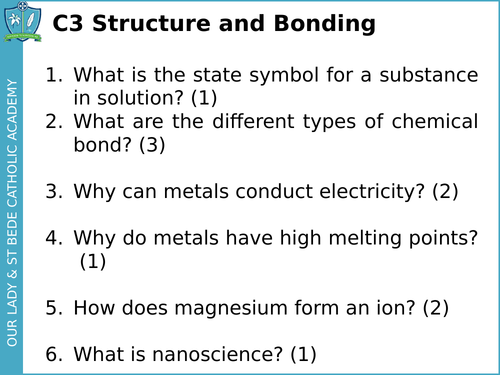 AQA Science Paper 1: Knowledge Organisers | Teaching Resources