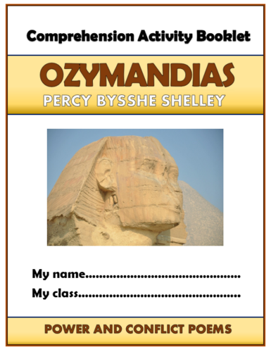 Ozymandias - Percy Bysshe Shelley - Bundle! | Teaching Resources