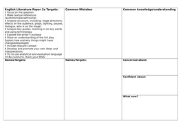 English whole class marking sheets for teachers | Teaching Resources