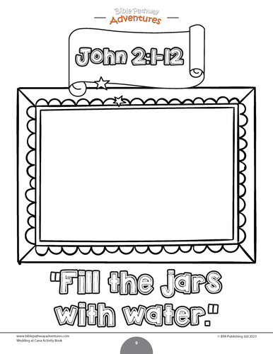 Bible Miracles: Wedding at Cana Activity Book FREEBIE | Teaching Resources