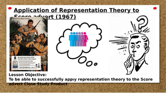 Score Liquid Hair Cream CSP (A Level Media Studies) | Teaching Resources