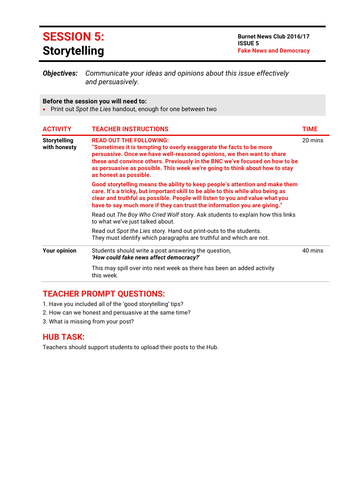 Fake News and Democracy | Teaching Resources