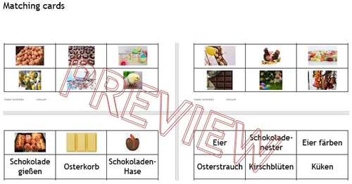 German Easter Activities Ostern | Teaching Resources