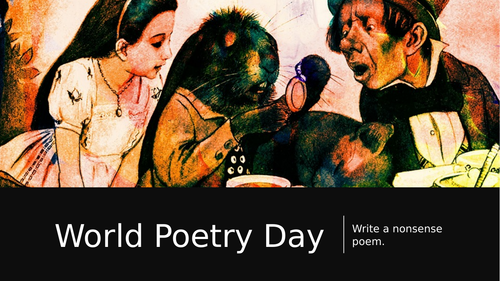 Poetry Day Nonsense Poem Writing | Teaching Resources