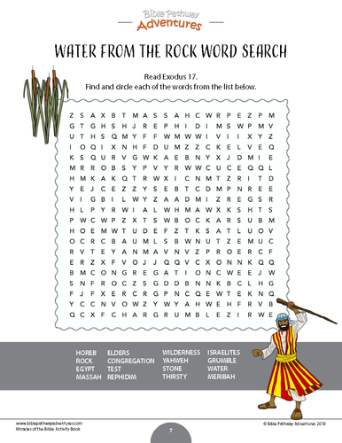 Bible Miracles: Moses and Water from the Rock | Teaching Resources