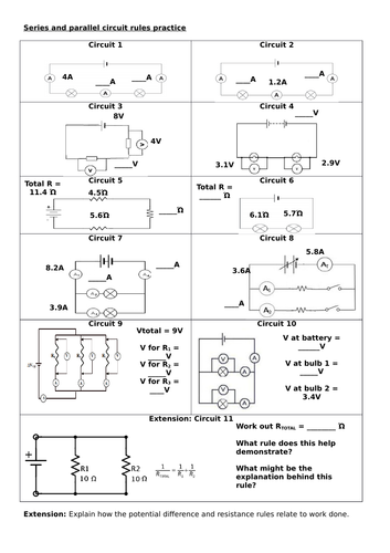 GCSE Electricity Revision | Teaching Resources