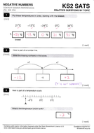 KS2 Maths (Negative Numbers) | Teaching Resources